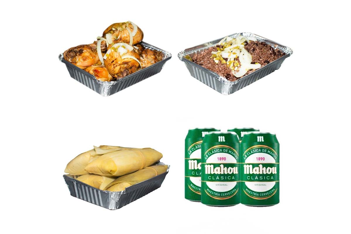 Mercy Bar Café - Pollo chiflado (1 kg) + 6 Cervezas - Envío a domicilio