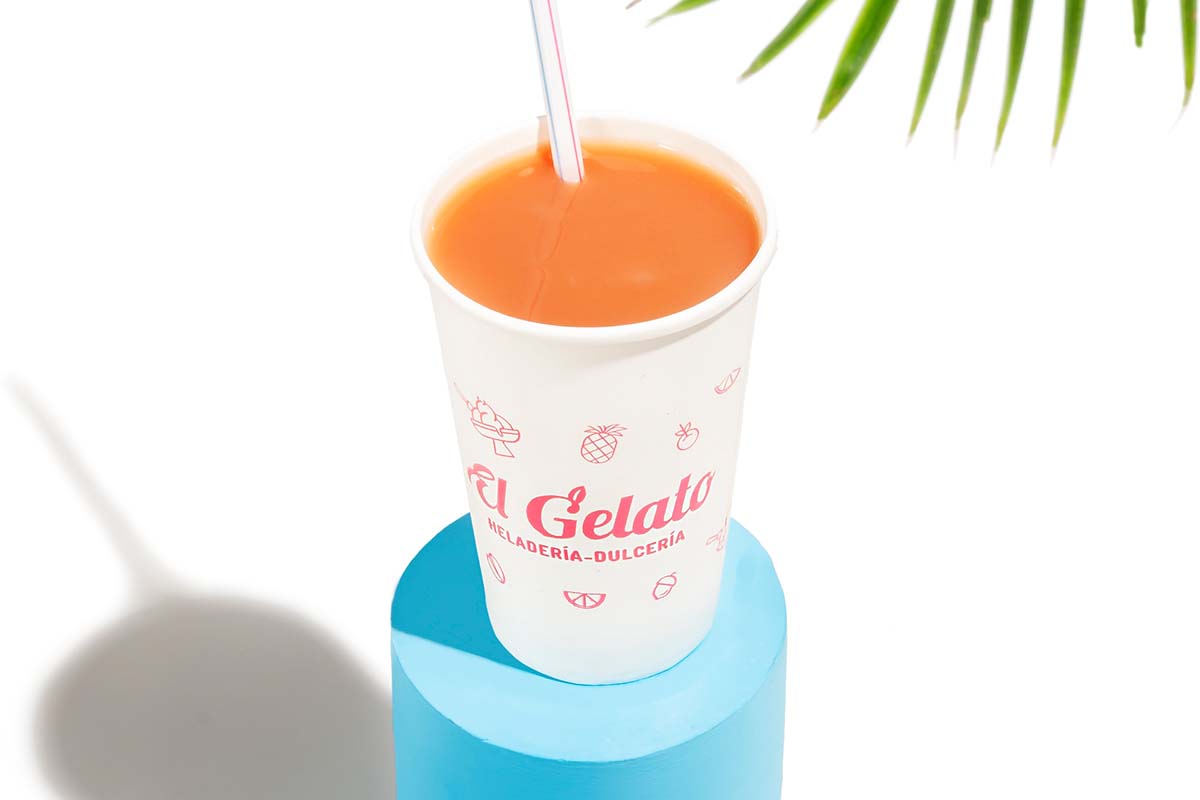 El Gelato - Natural fruit juice (12 oz) - Delivery Service
