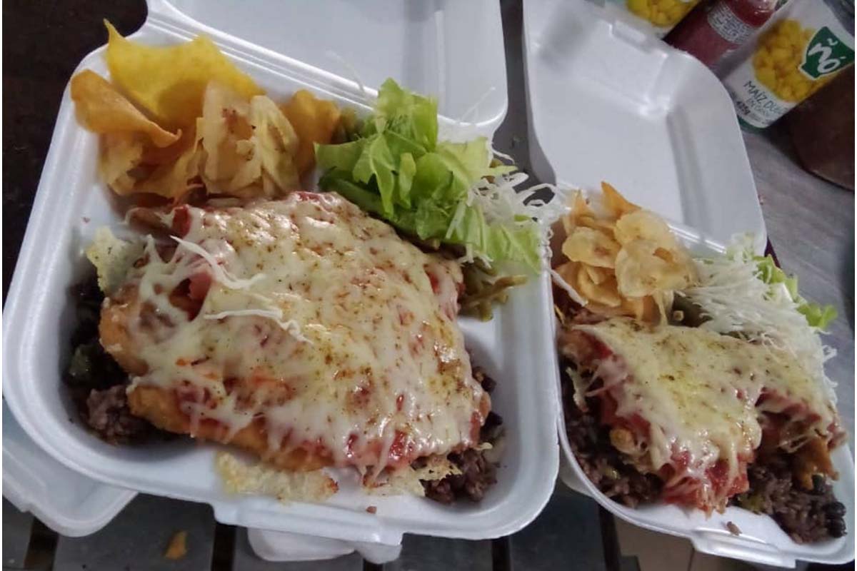 Loco - Breaded fish fillet (with ham and Gouda cheese) - Delivery Service