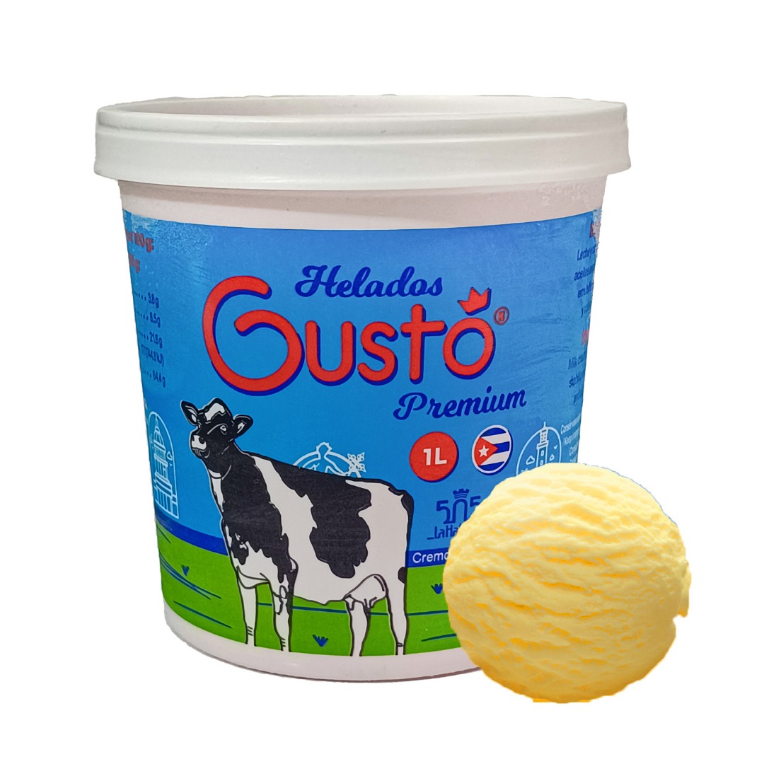 Habana Gustó - Mantecado ice cream (1 L) - Delivery Service