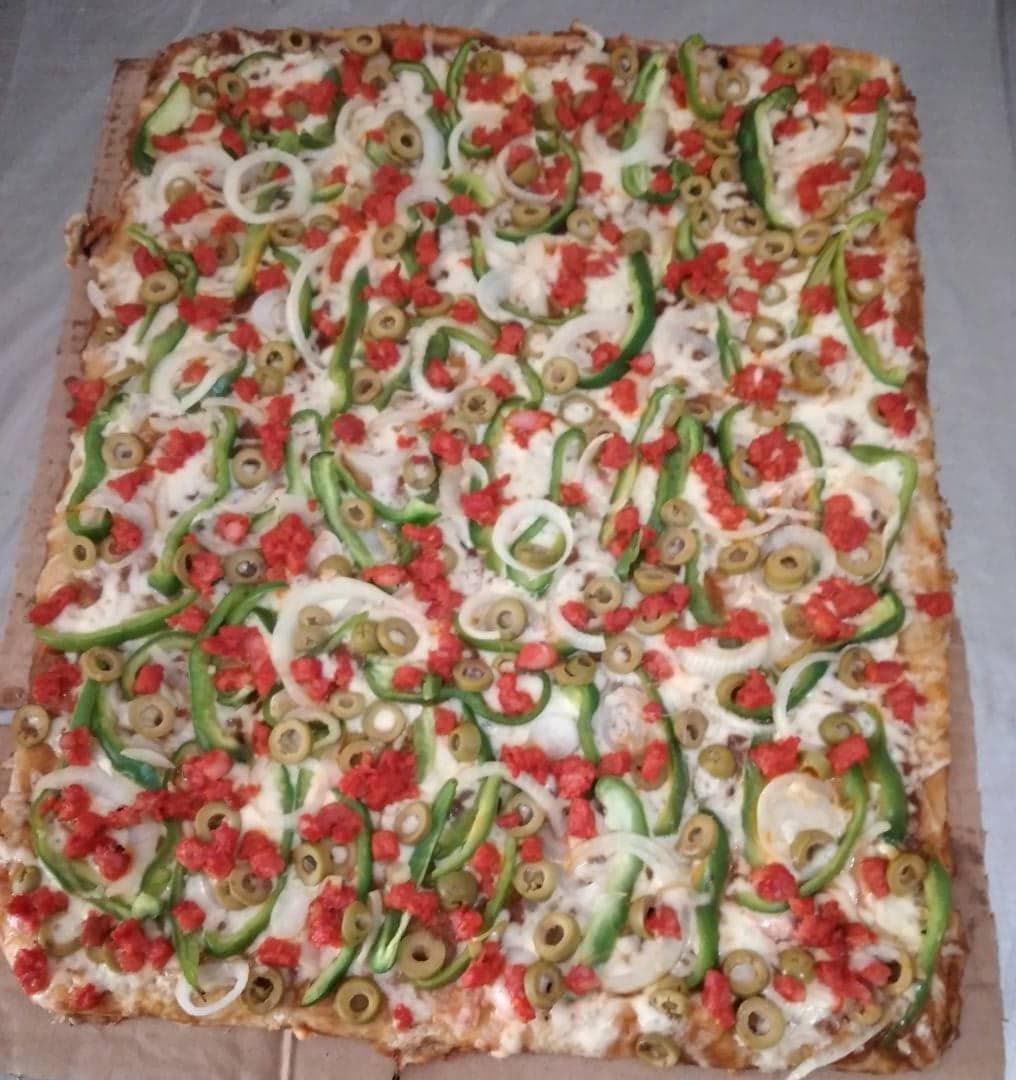 Jorgito's Pizzas - Pizza familiar de vegetales (40x50cm) - Envío a ...