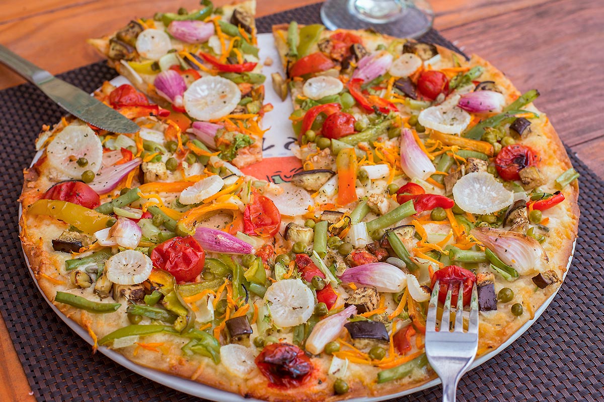 3 Chinitos - Pizza vegetariana (Ø32 cm) - Envío a domicilio