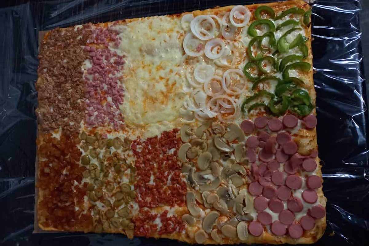 Jorgito's Pizzas - Pizza familiar 10 estaciones (40x50cm) - Envío a ...