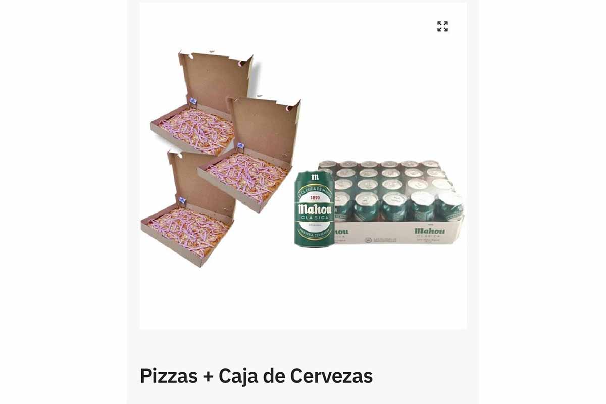 SHALOM - Pizzas + Case of beer - Delivery Service