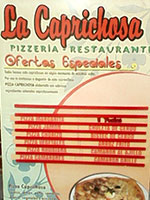 Pizzería La caprichosa - AlaMesa Cuba